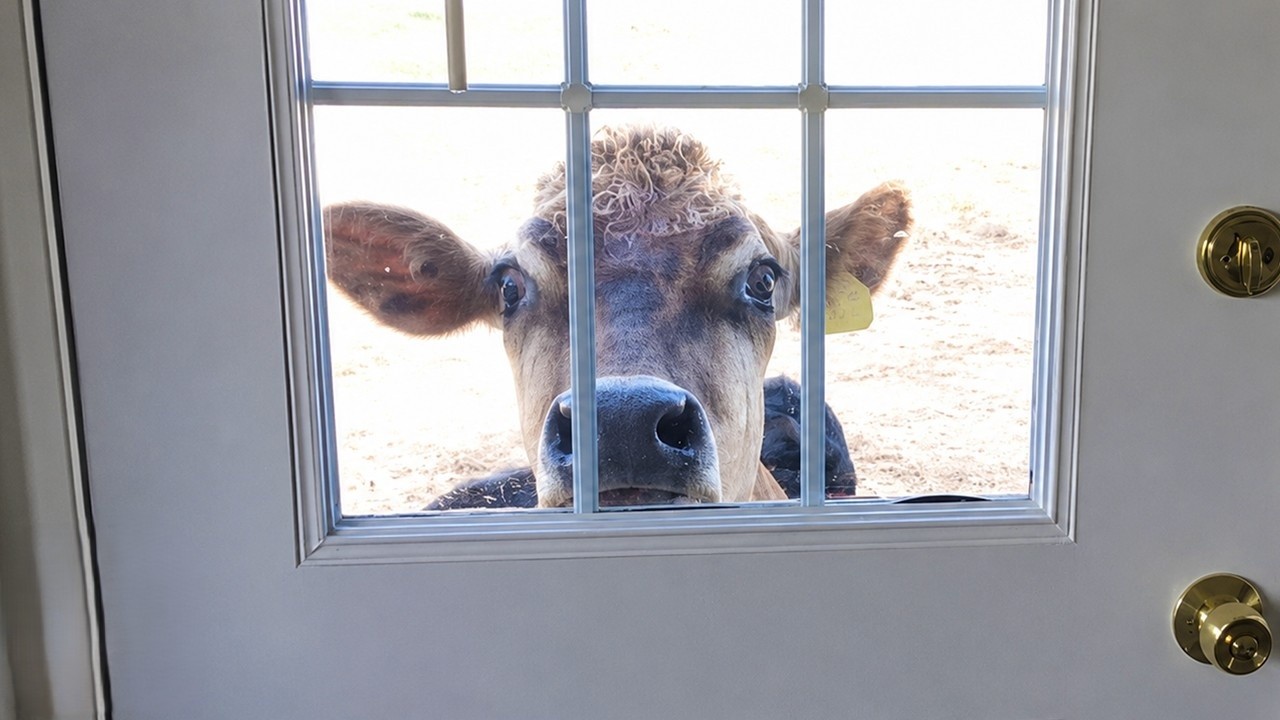 Mama cow cried for her lost baby every night - until one little calf ...