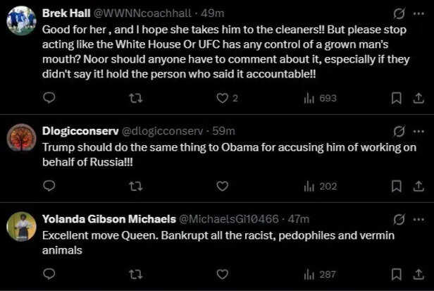 Is Michelle Obama taking legal action against UFC fighter Josh Hokit ...