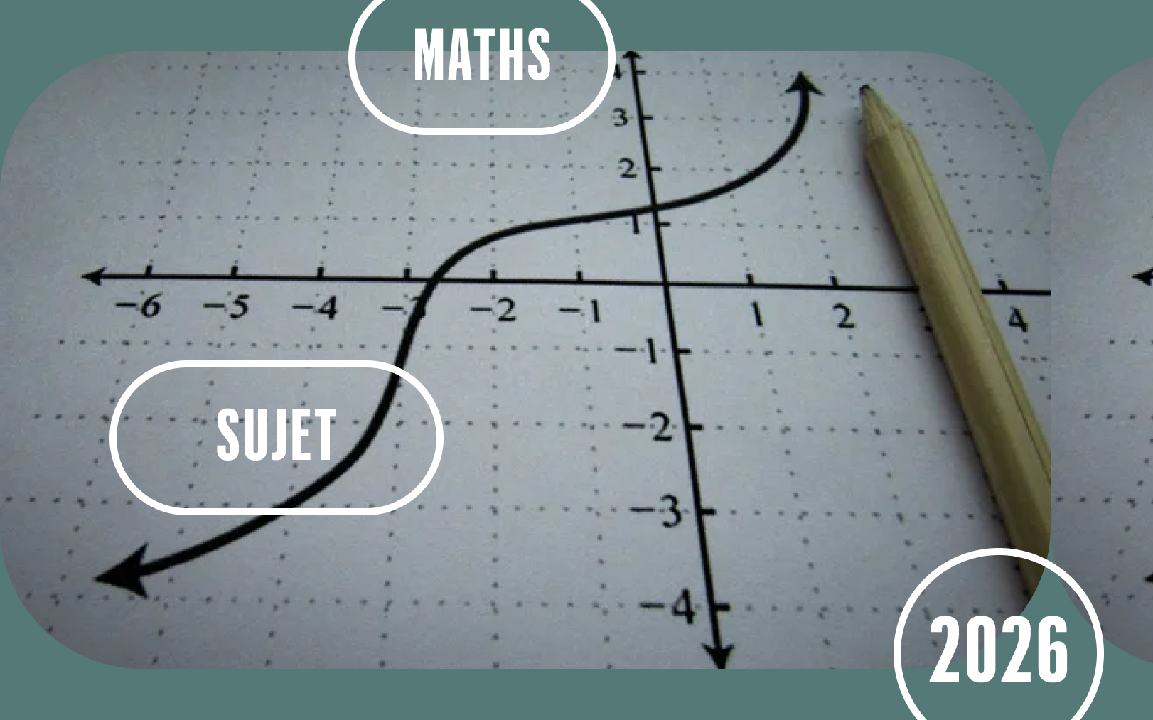 Bac 2026 : le sujet de mathématiques (spécialité - jour 1)