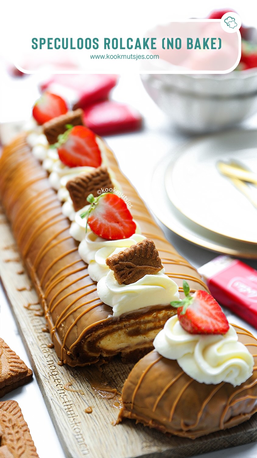 Dit Biscoff dessert heeft geen oven nodig