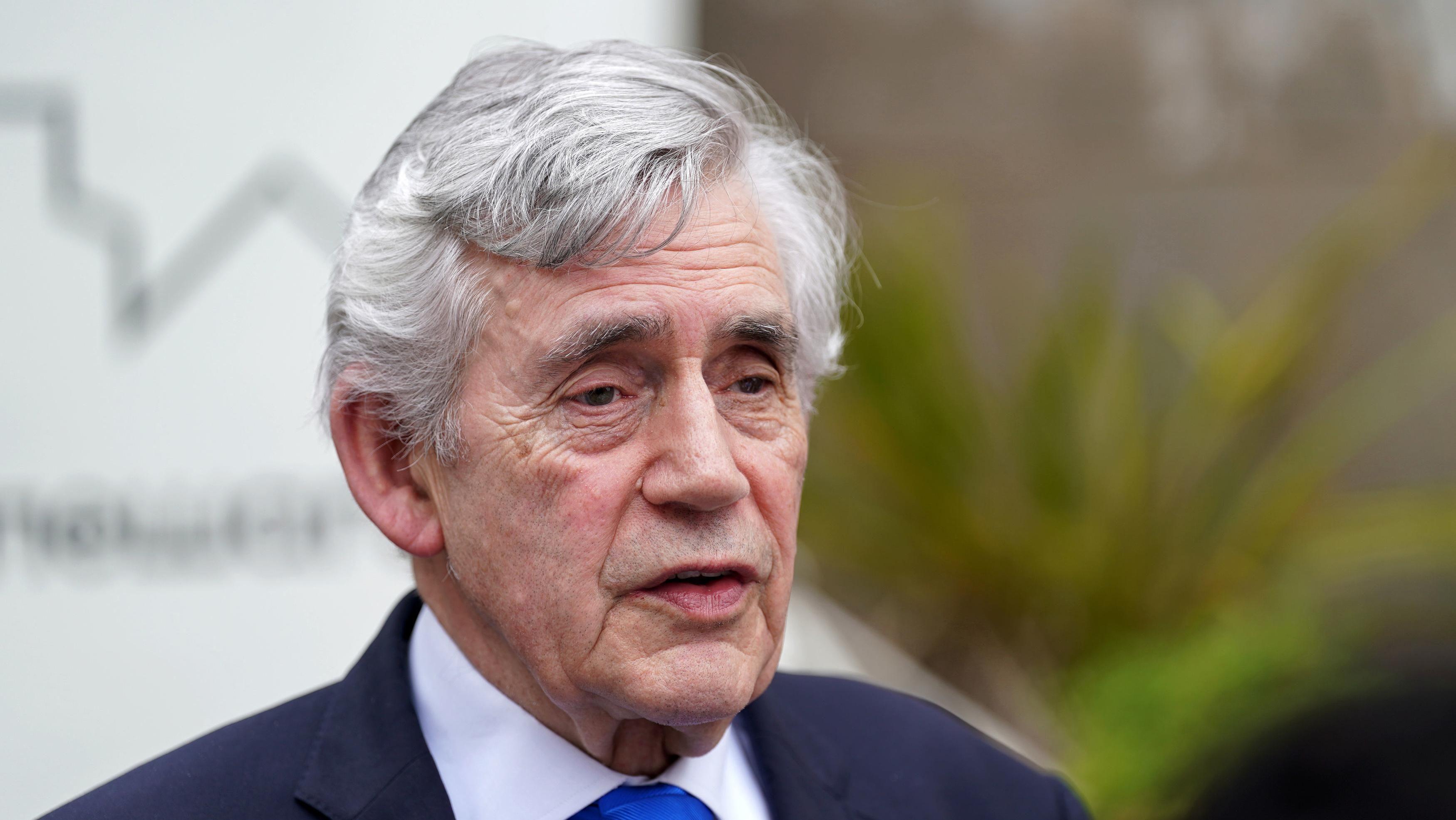 Former PM Brown and Rebus author in Edinburgh International Book ...