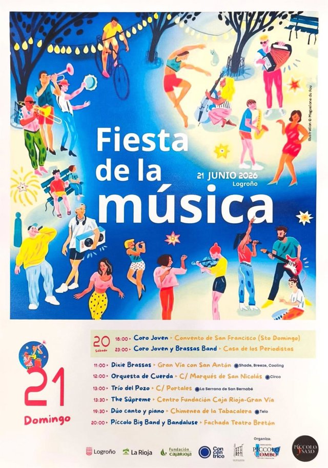La Fiesta de la Música toma Logroño y Santo Domingo este sábado y ...