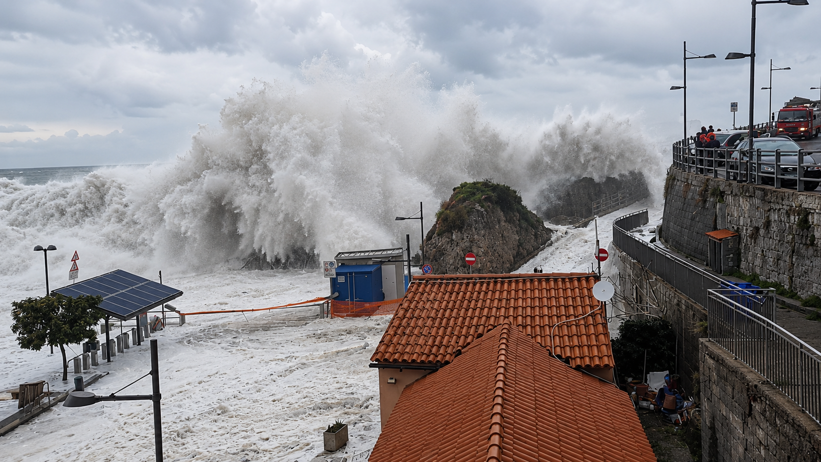 Guarda come due pescatori sono sopravvissuti a uno tsunami alto 524 metri