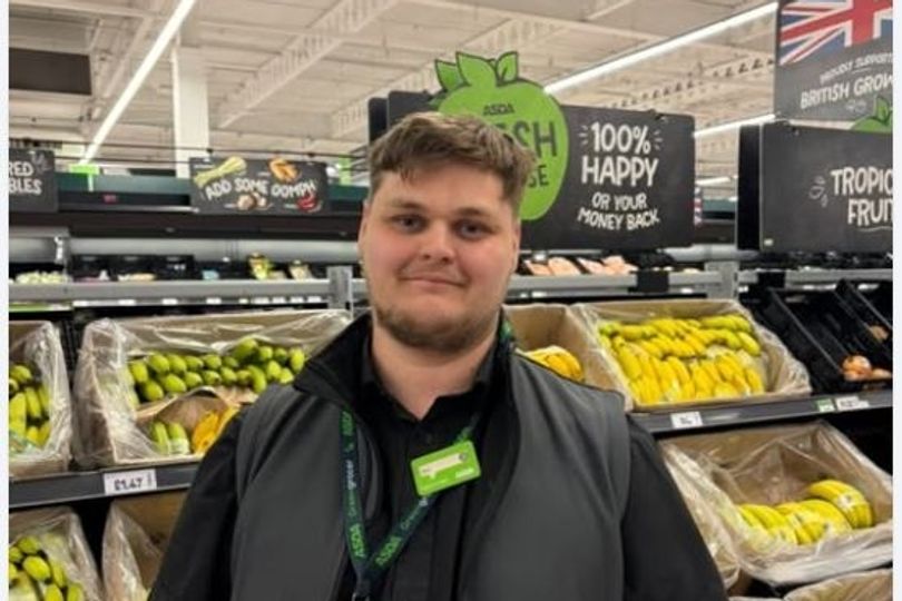 Asda worker hailed as 'superstar' after he immediately rushed to ...