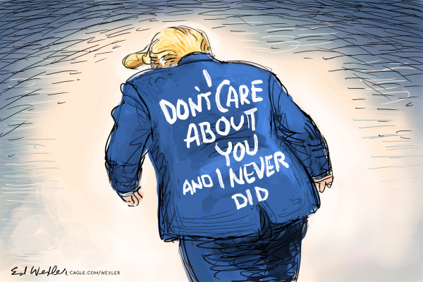 Ed Wexler’s latest political cartoons