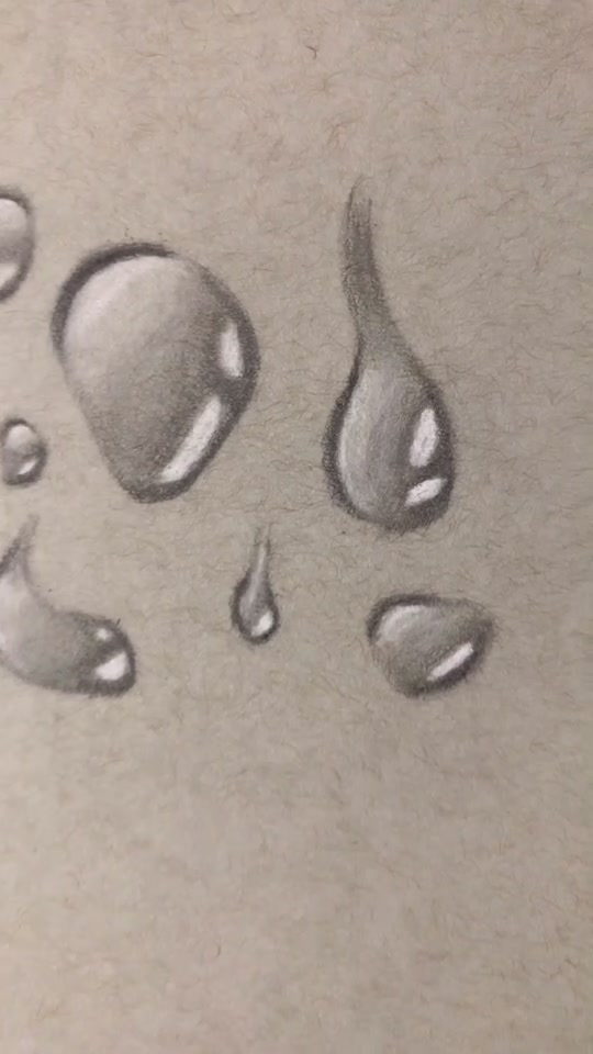 Learned this rainy realism art technique quickly