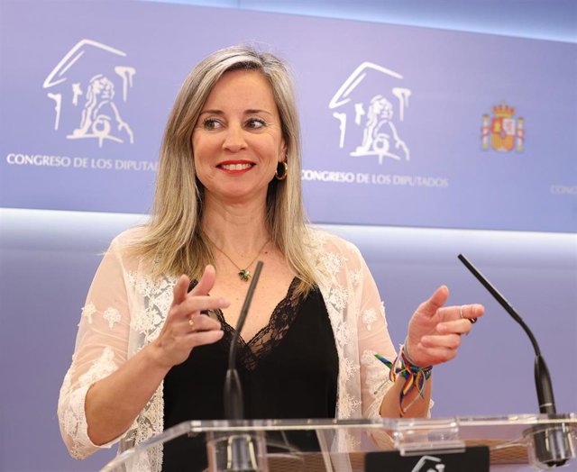 La portavoz de Sumar en el Congreso evita desvelar si presentará su ...