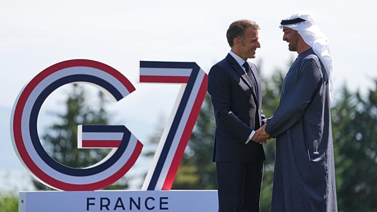 G7 summit: Focus turns to Middle East as Arab leaders join talks