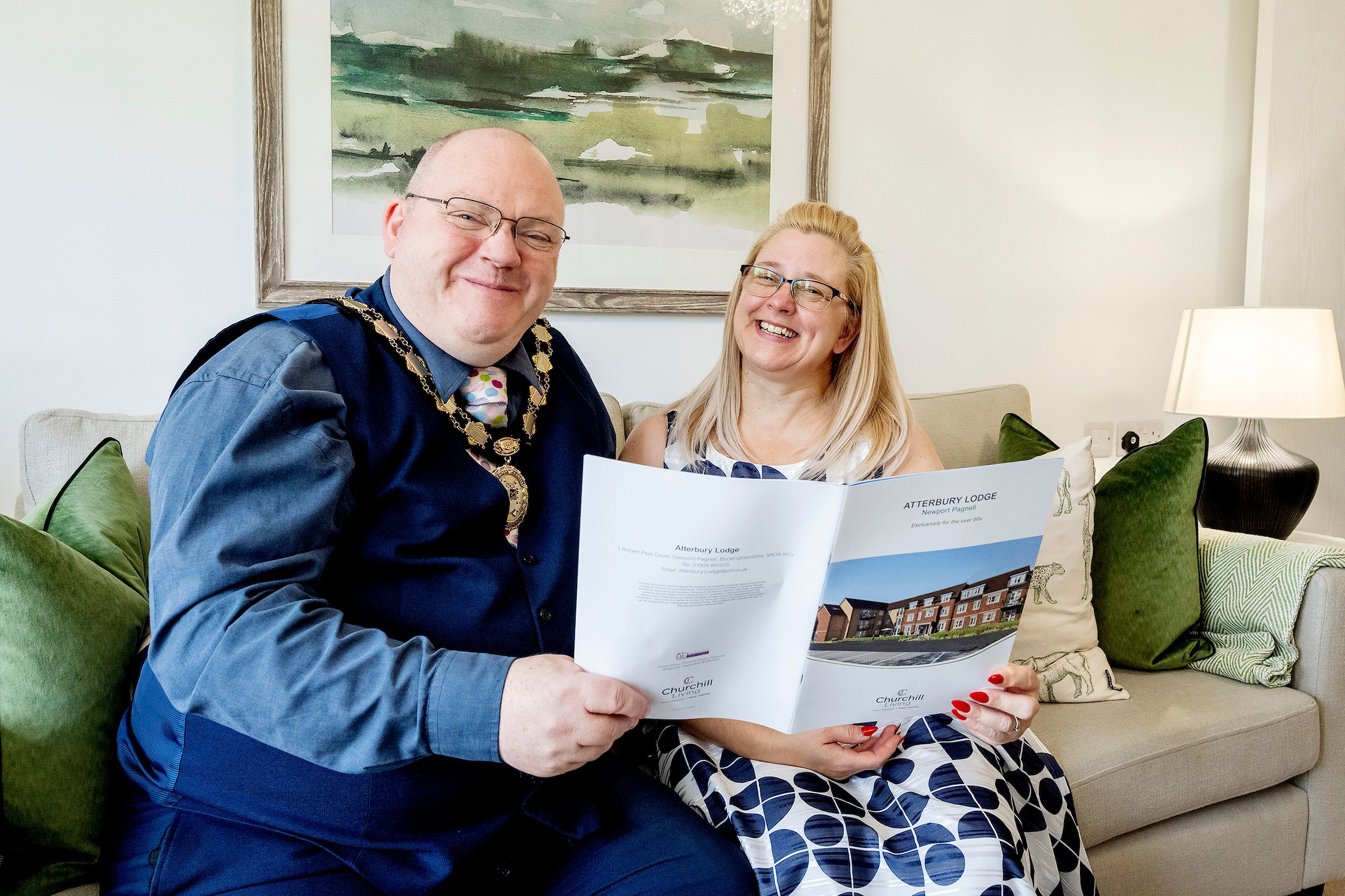 Mayor joins Churchill Living to celebrate grand opening of Atterbury ...
