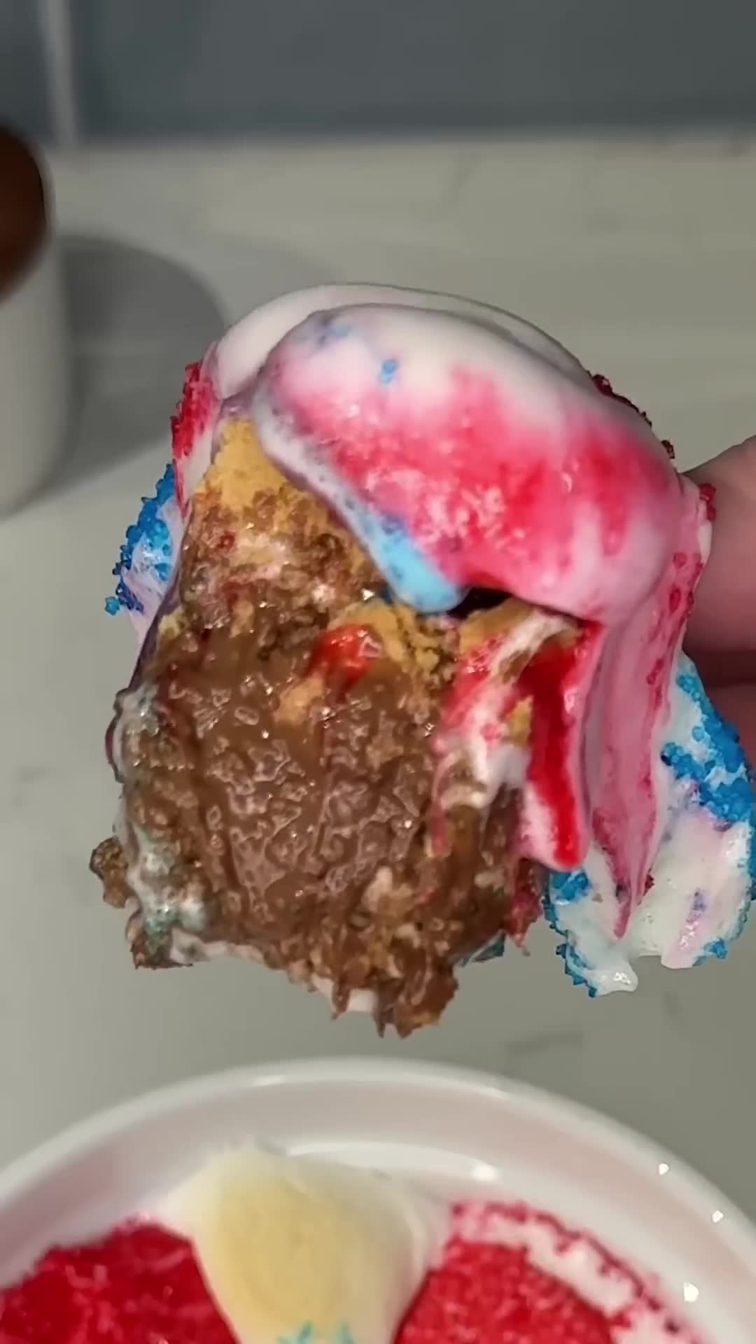Campfire classic reimagined as a warm communal dessert dip for sharing