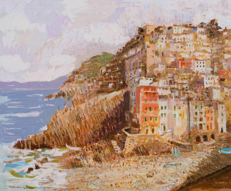 Natale Addamiano espone le sue “Impressioni di luce nelle Cinque Terre”