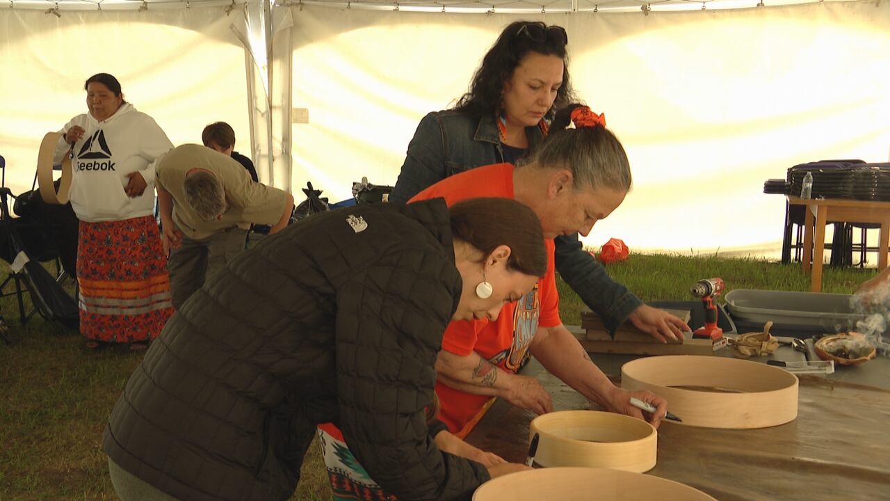 Hand drum, rattle workshop teaches traditional methods, stories of ...