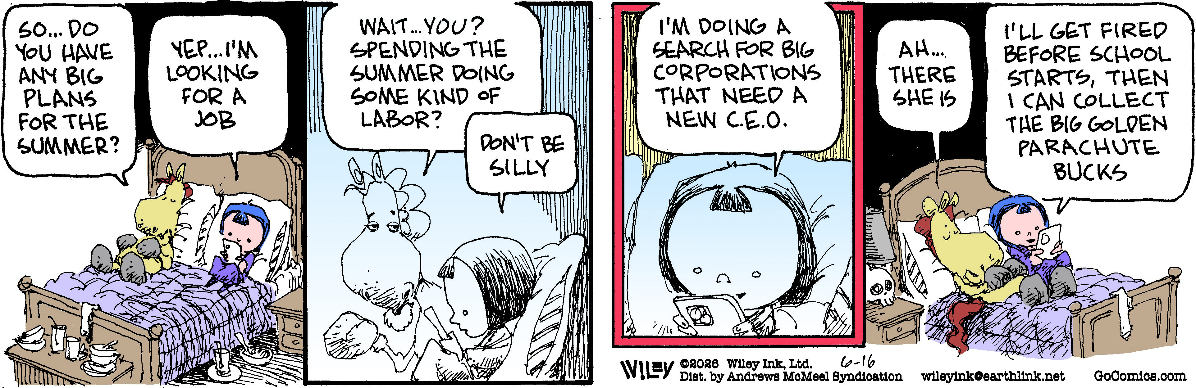 Non sequitur by Wiley Miller