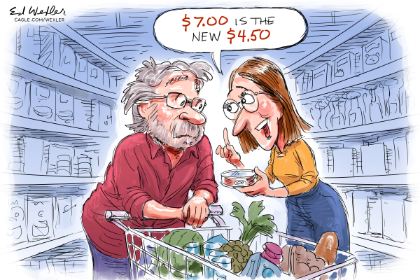 Ed Wexler’s latest political cartoons