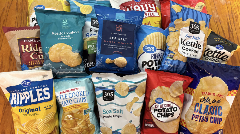 16 store-brand potato chips, ranked worst to best