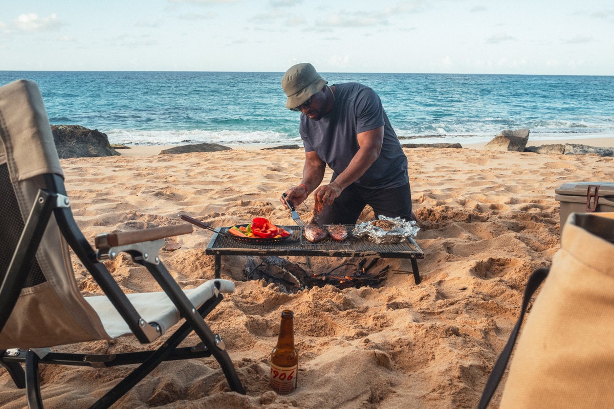 Why eat junk on a camping trip? Tips and recipes for nutritious food on ...