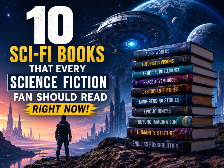 10 sci-fi books that every science fiction fan should read right now