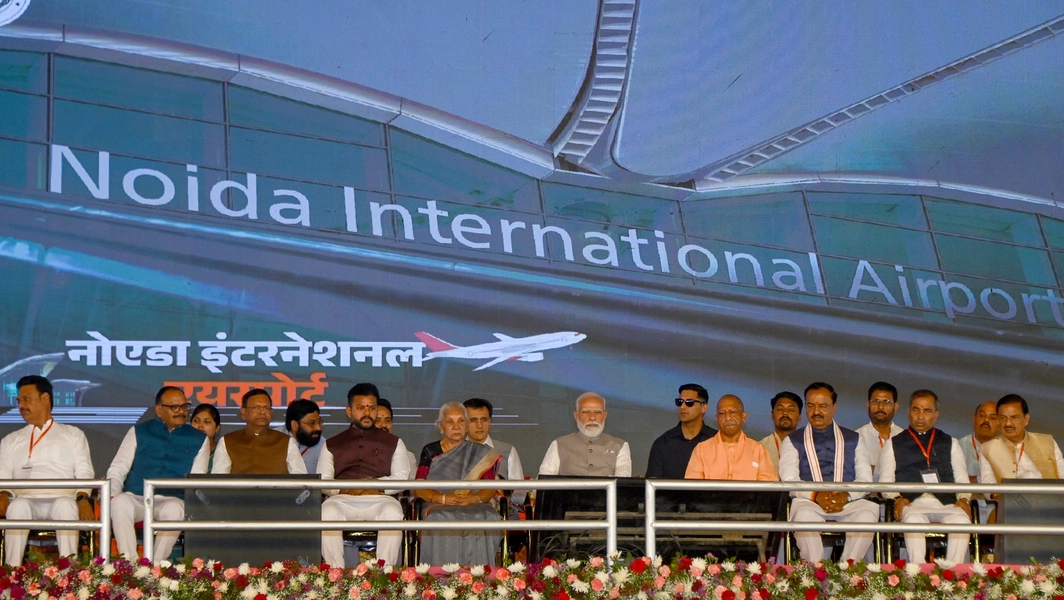 Jewar airport opens to fanfare but faces travel time debate