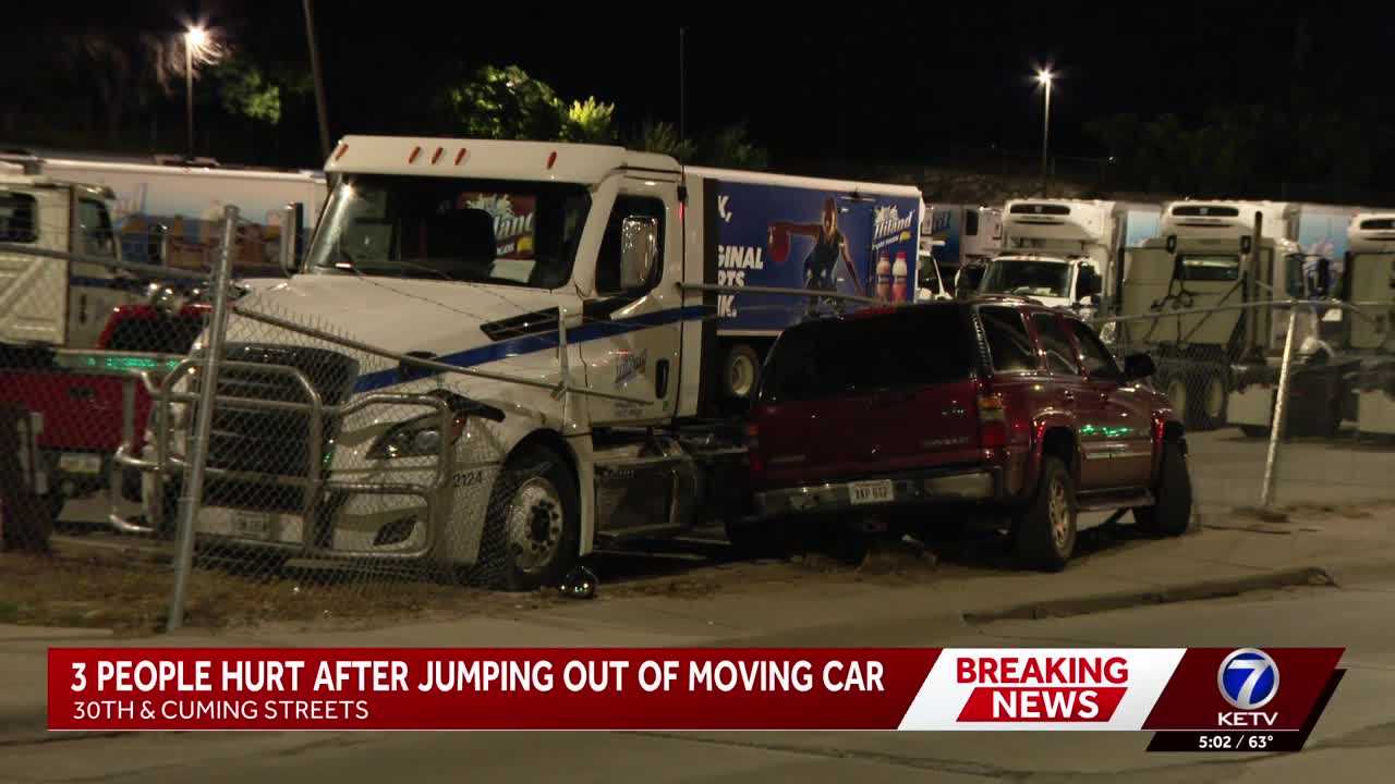 Brakes fail, car rolls into Highland Dairy lot, 3 hurt