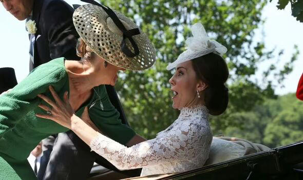 Hilarious moment Princess Kate 'caught' Duchess Sophie at Royal Ascot