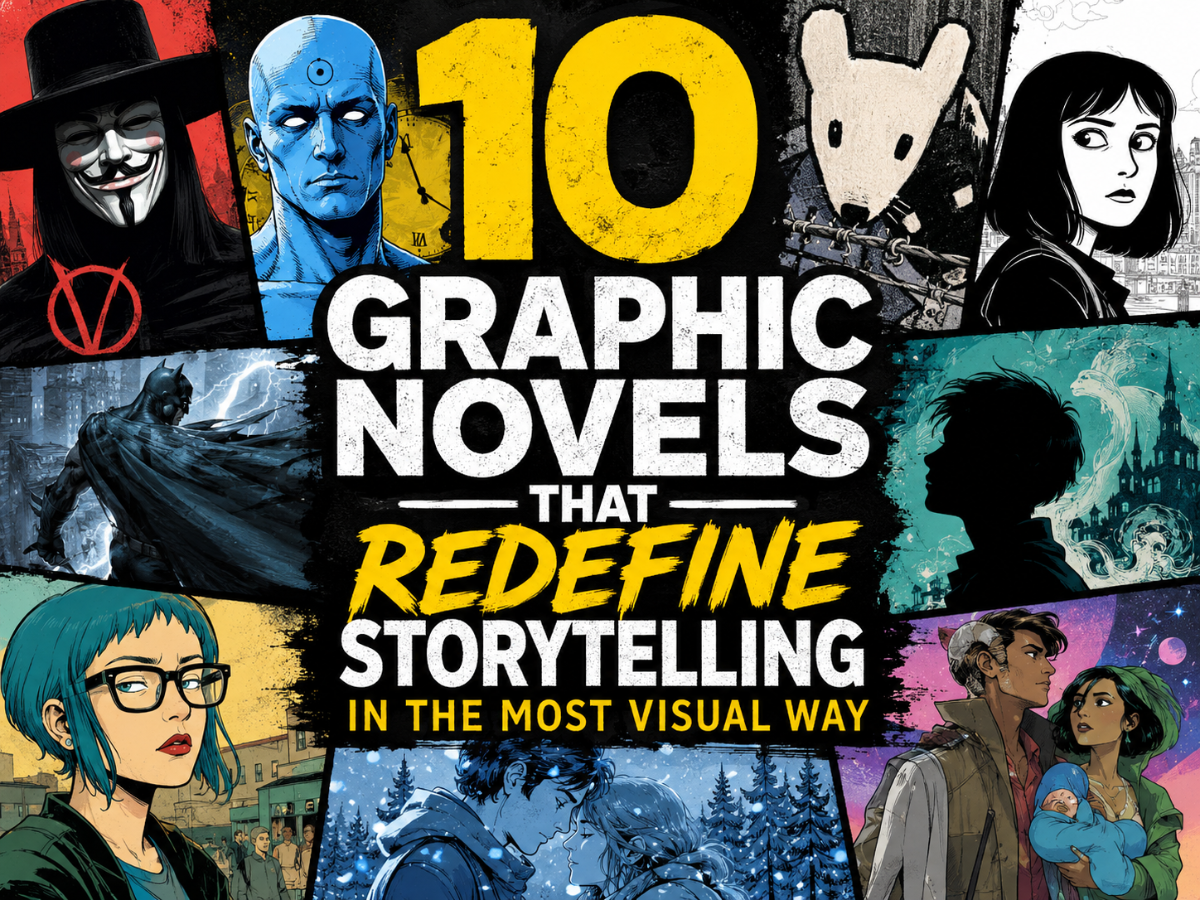 10 graphic novels that redefine storytelling in the most visual way
