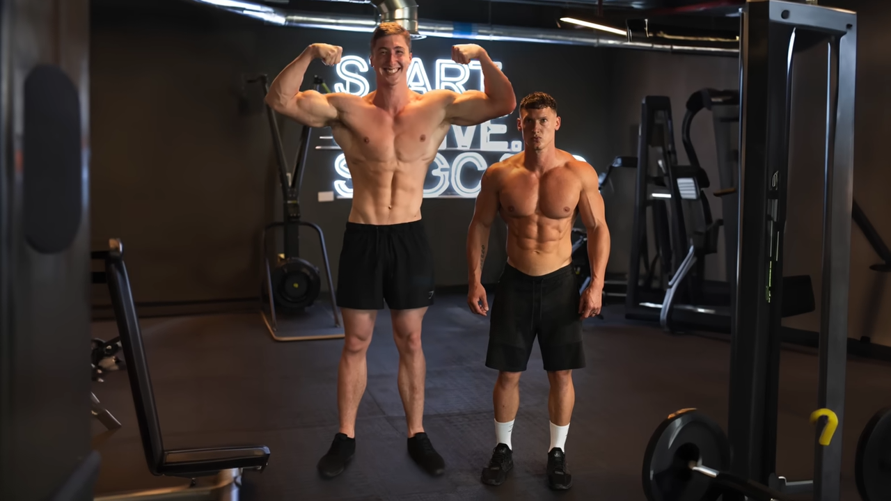 This little brother thought he was stronger... then the gym decided