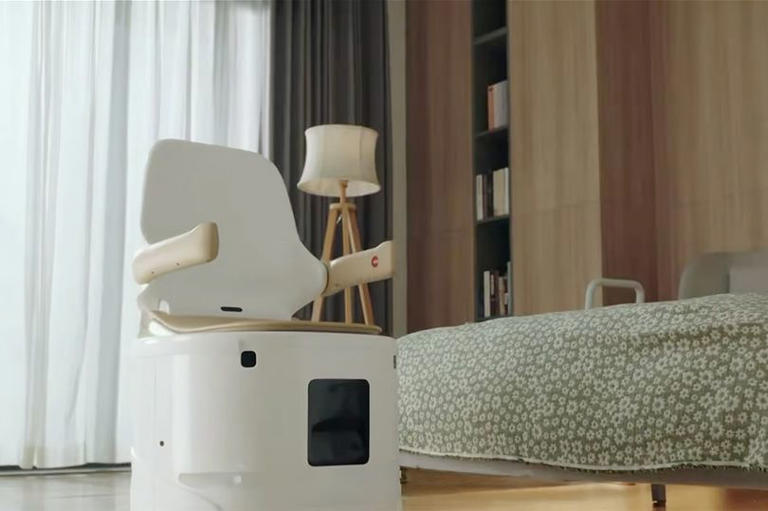 Boffins unveil talking 'Dalek' toilet that can move, talk and grind poo