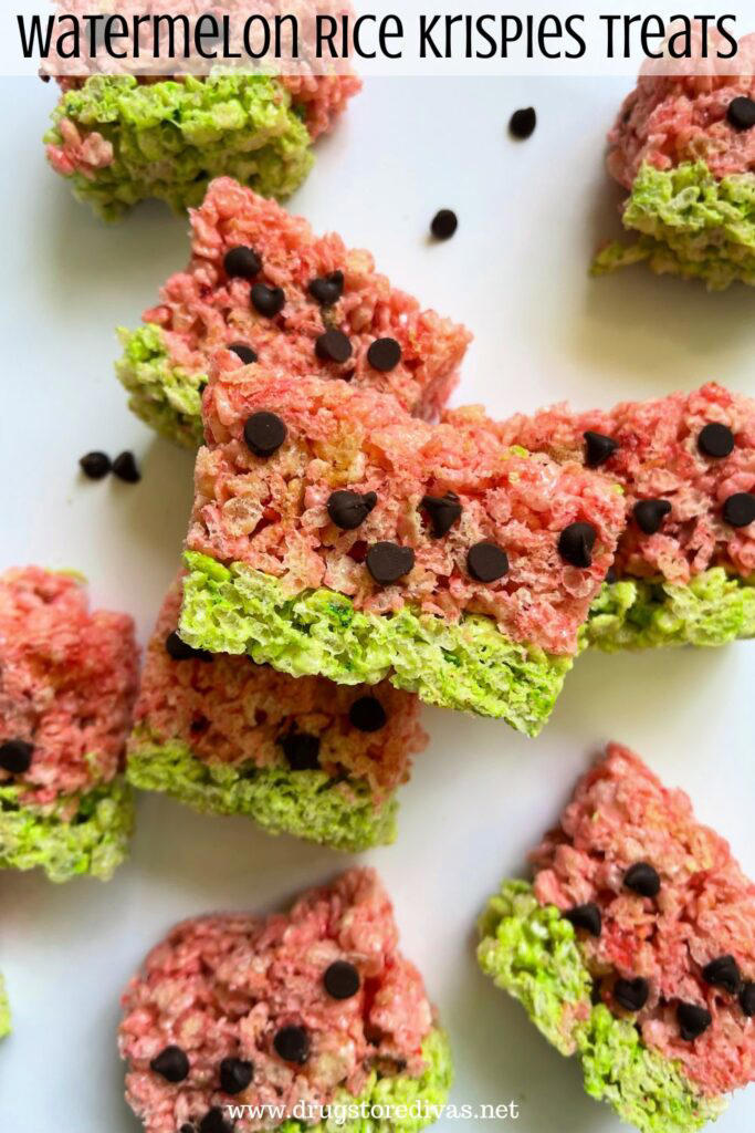 4 fun recipes that look like watermelon