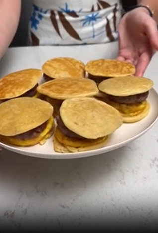 Mini sausage McGriddles the ultimate bite sized breakfast treat
