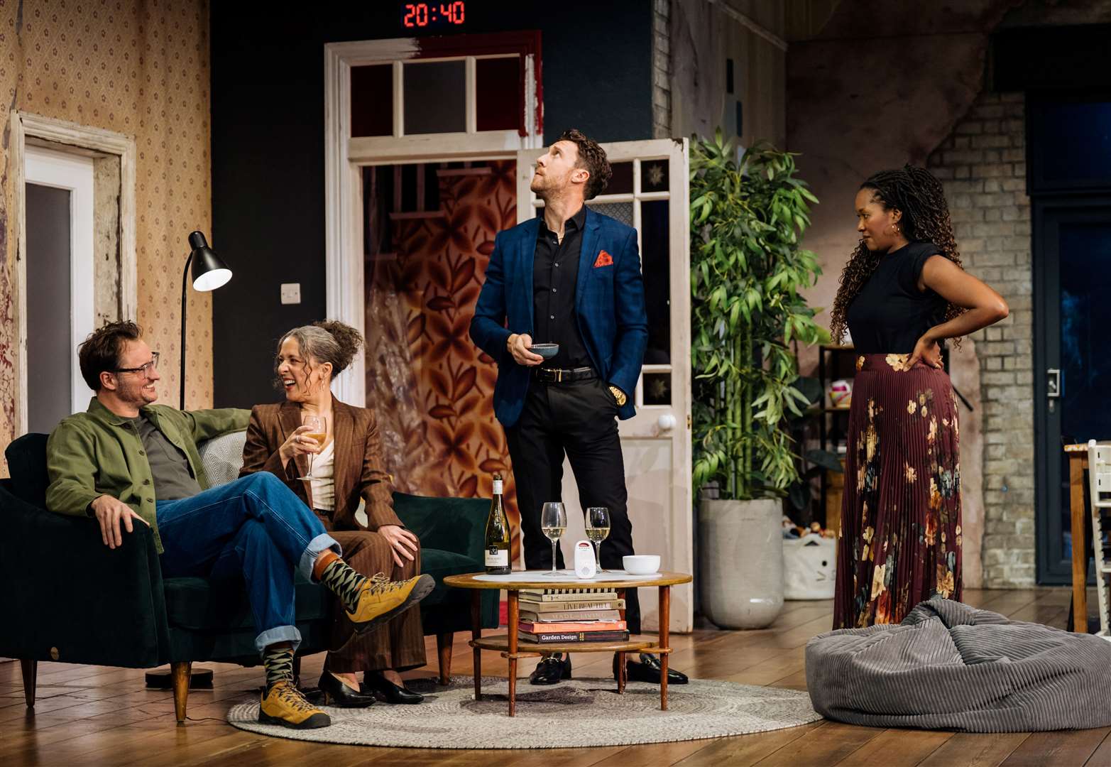 Stage review: 2:22 A Ghost Story at Churchill Theatre, Bromley ...