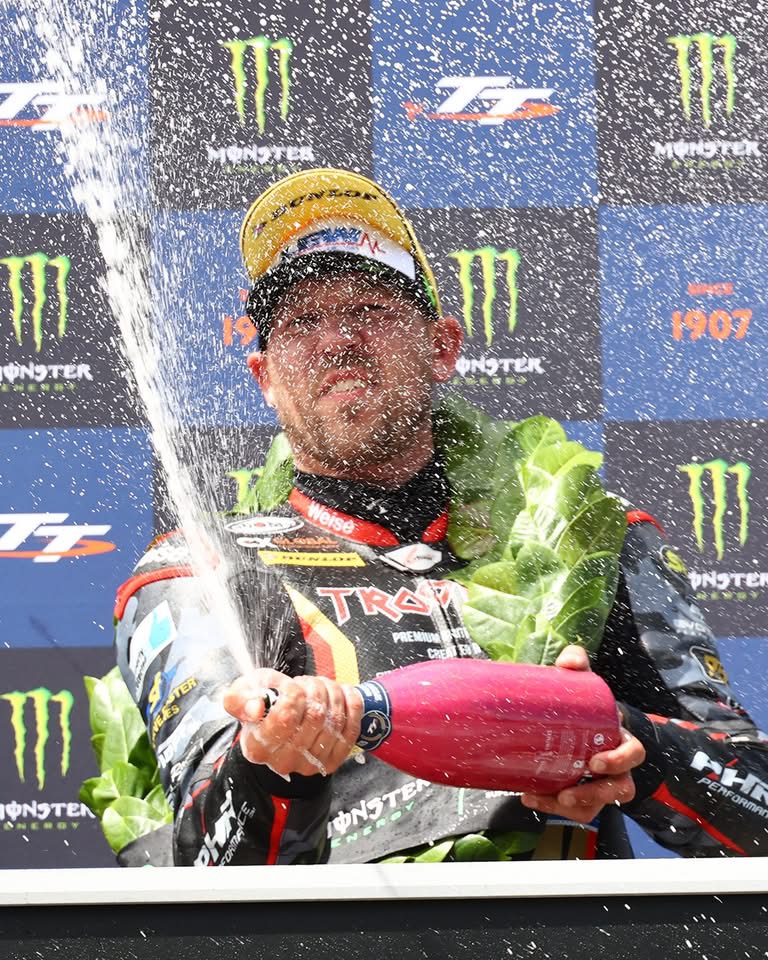 Four podiums for Hickman at the Isle of Man TT