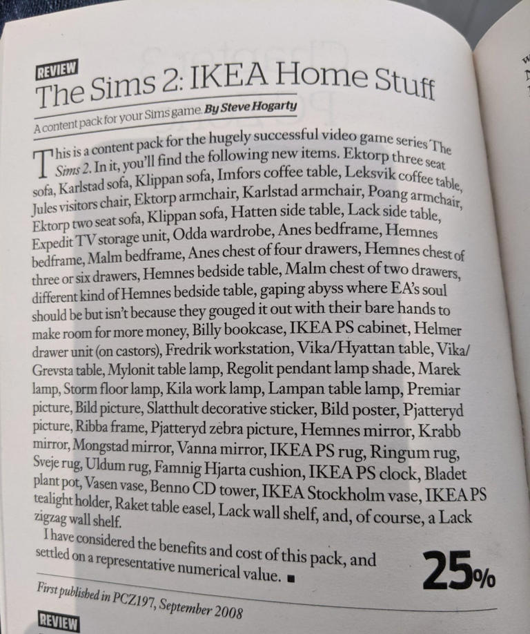EA, the big brains behind The Sims 2 H&M Fashion Stuff, announce they ...