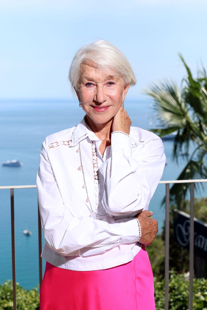 Helen Mirren shows how to embrace your greys with her new silver ...