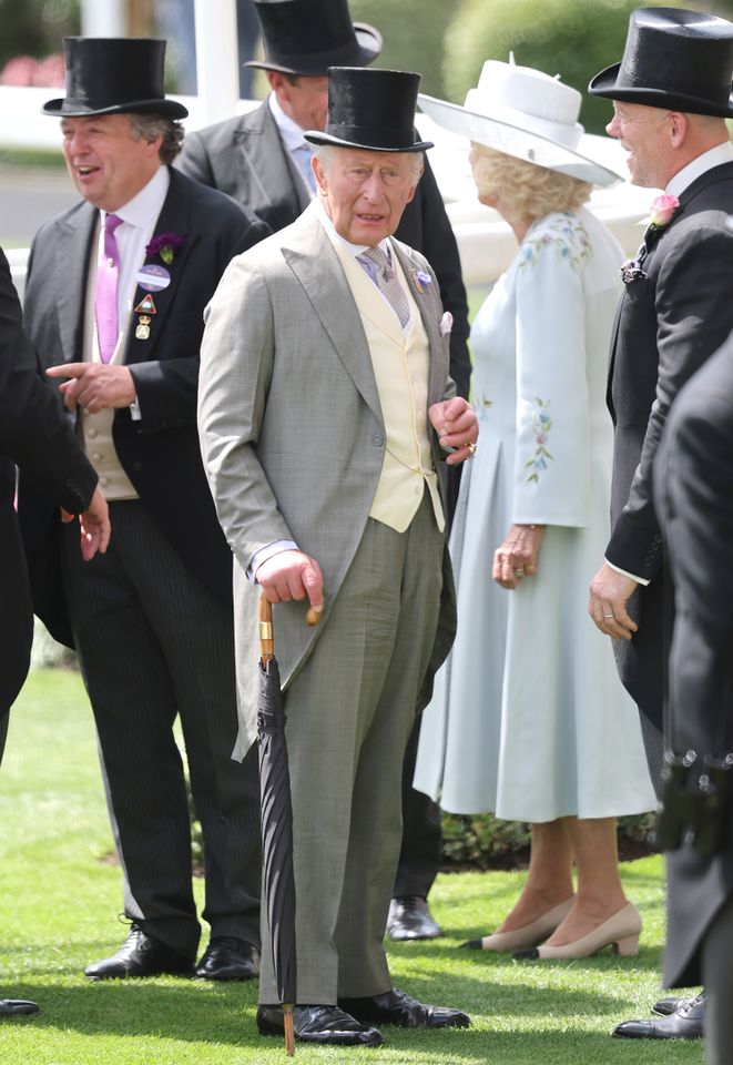 King Charles and Queen Camilla make grand entrance as Royal Ascot begins