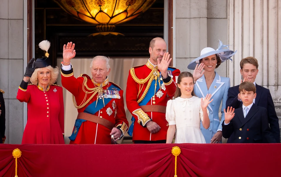 King Charles shares lighthearted balcony exchange with grandchildren