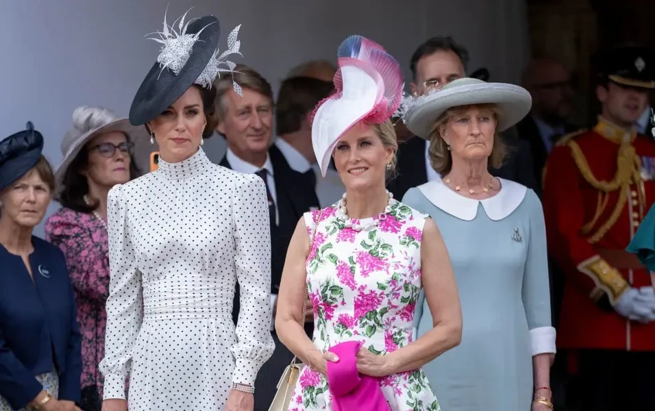 Kate and Sophie share warm moments at Garter Day