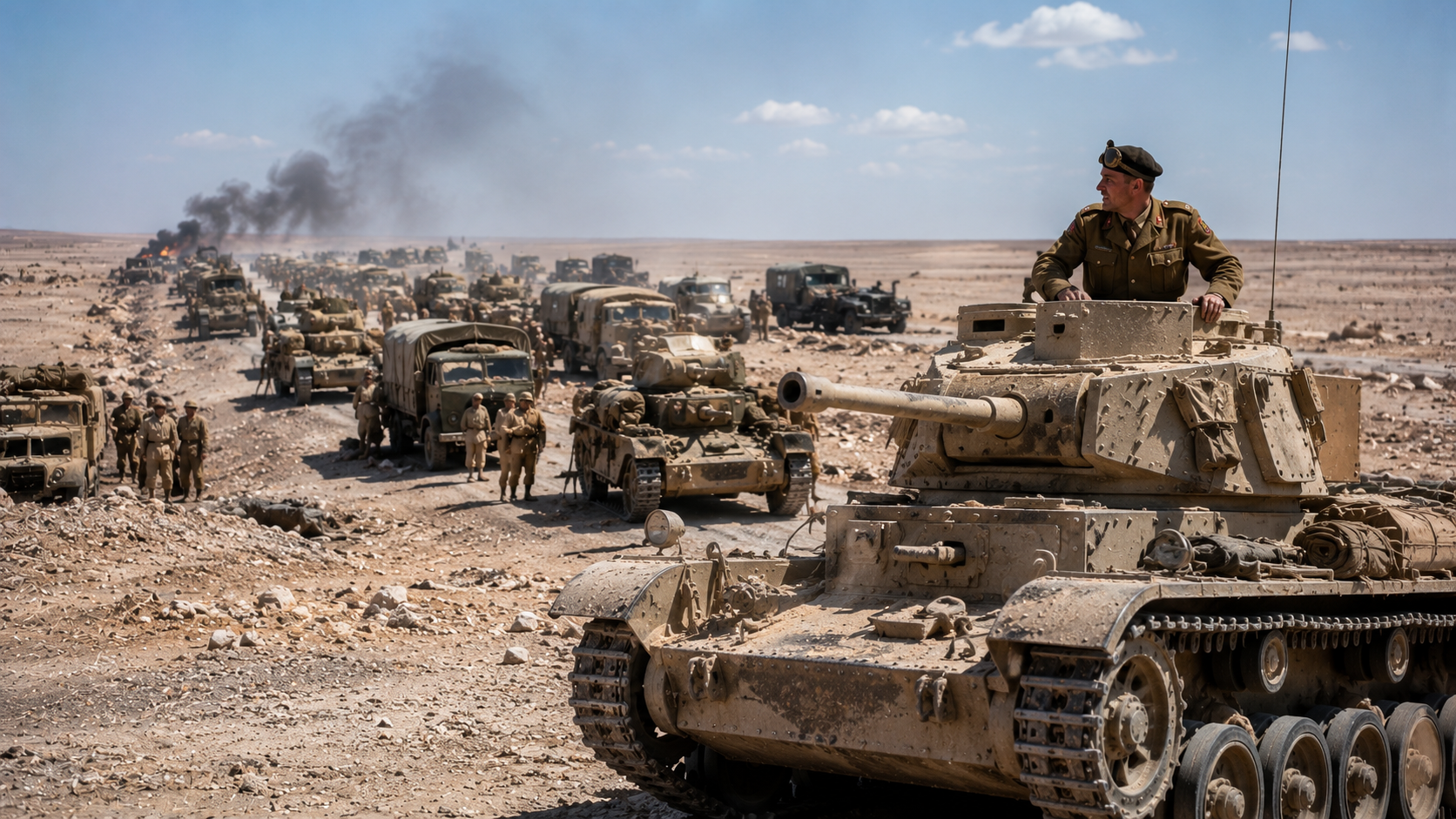 Desert triumph and new threats - Operation Compass before Rommel
