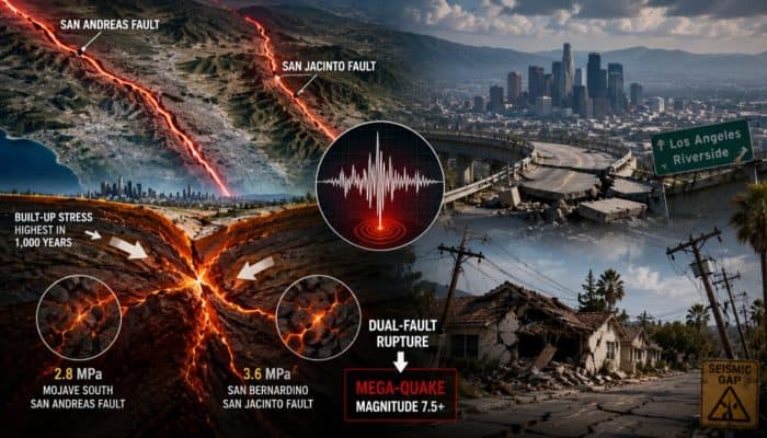 1,000-year simulation reveals southern California faults are critically ...