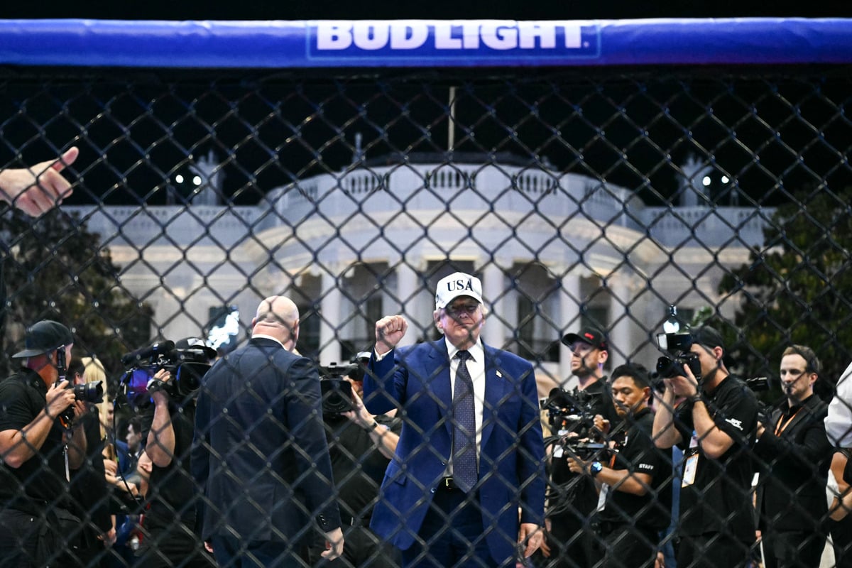 Kash Patel says FBI disrupted attack plot on Trump's White House UFC ...
