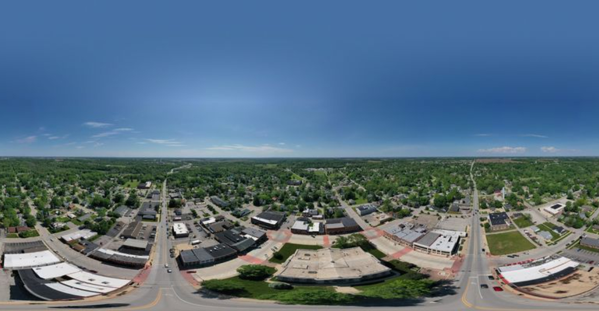 This picture-perfect town in Indiana looks straight out of a ...