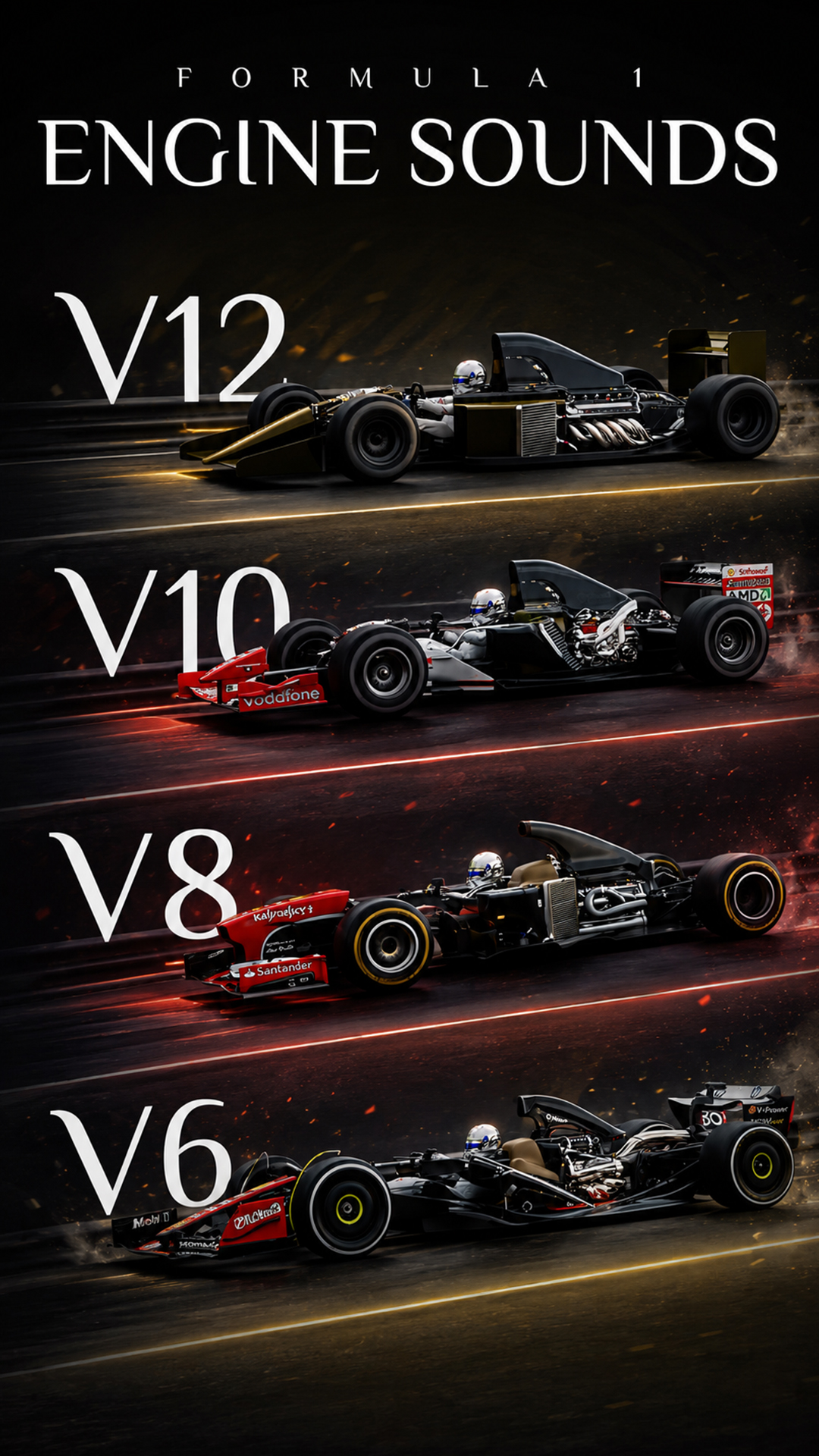 Which Formula 1 engine sound is the greatest?