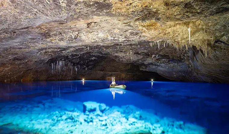 World’s largest underground lake revealed 60 metres beneath Namibia ...