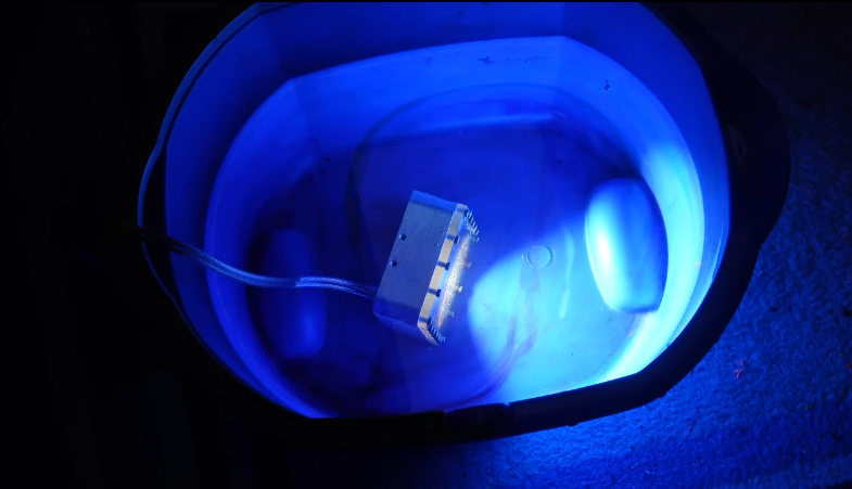Building a high power underwater light for an ROV