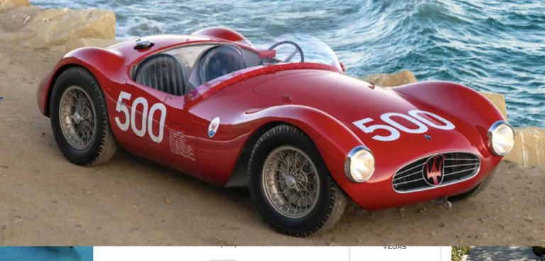 Works-driven 1954 Maserati A6GCS eyes a $2.9 million result at Monterey
