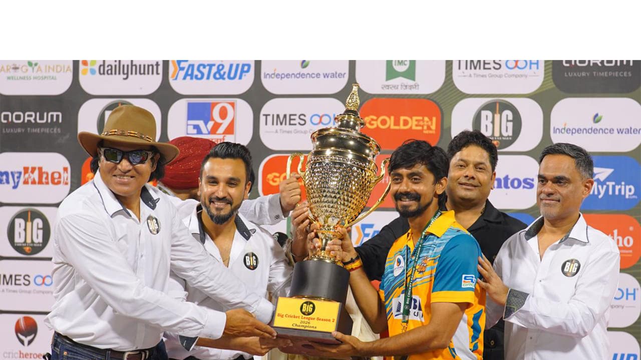 Big Cricket League season 2 concludes; UP Brij Stars crowned champions