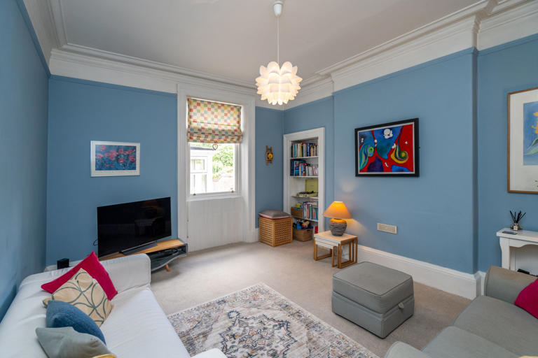 Semi-detached Edinburgh four-bedroom family home with wonderful gardens ...
