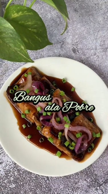 Bangus ala pobre homemade Pinoy comfort dish step by step