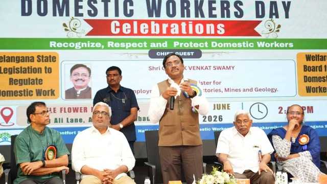 Telangana govt to soon introduce Domestic Workers Welfare Act