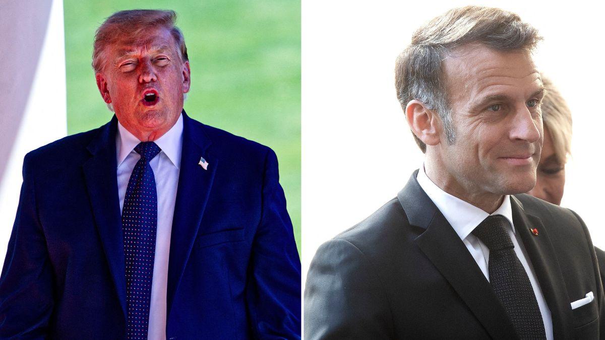 Donald Trump refuses to let go of French First Lady Brigitte Macron ...