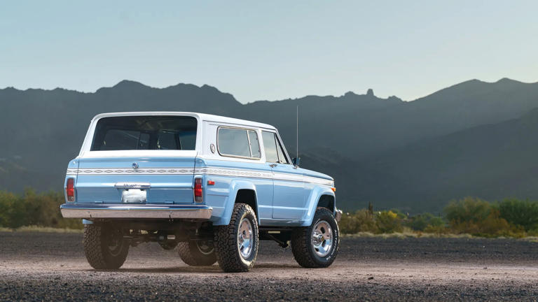 This 1979 Jeep Cherokee looks stock, then you find the 825-HP V10